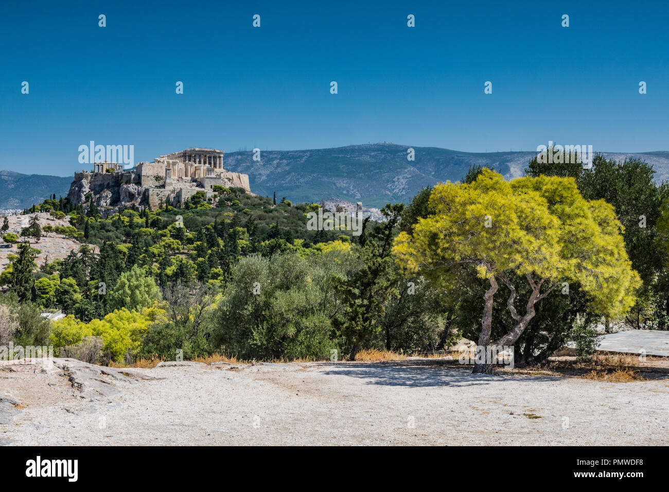 Lycabettus Hill From Acropolis Athens High Resolution Stock Photography and Images - Alamy
