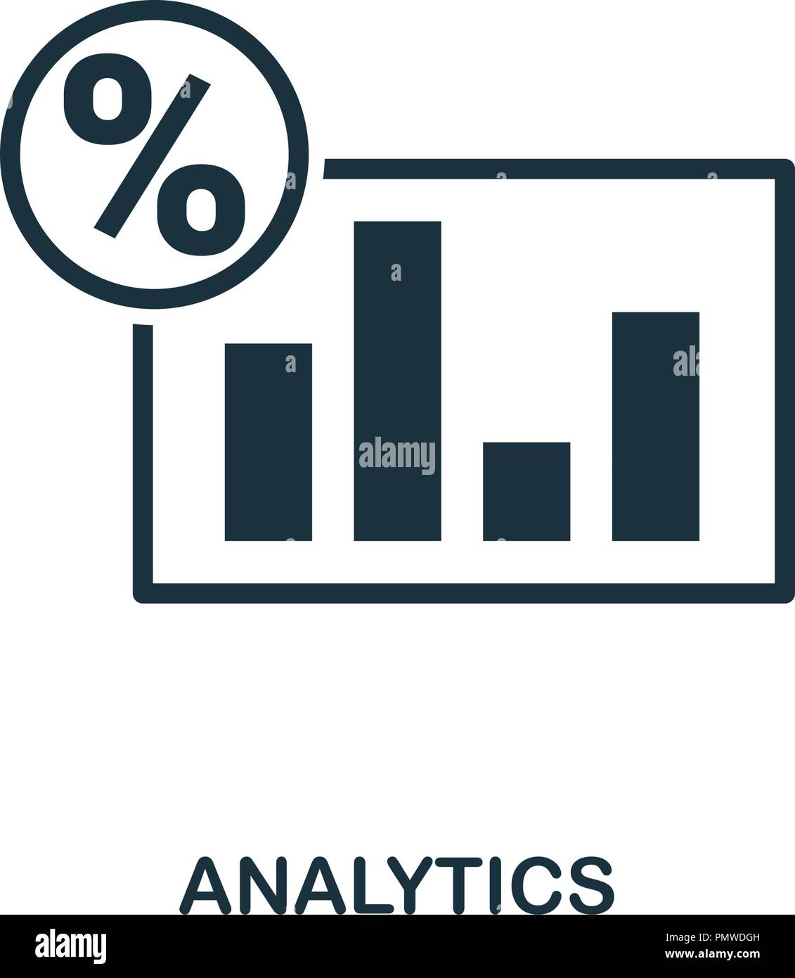 Simple monochrome progress bar Stock Vector Images - Alamy