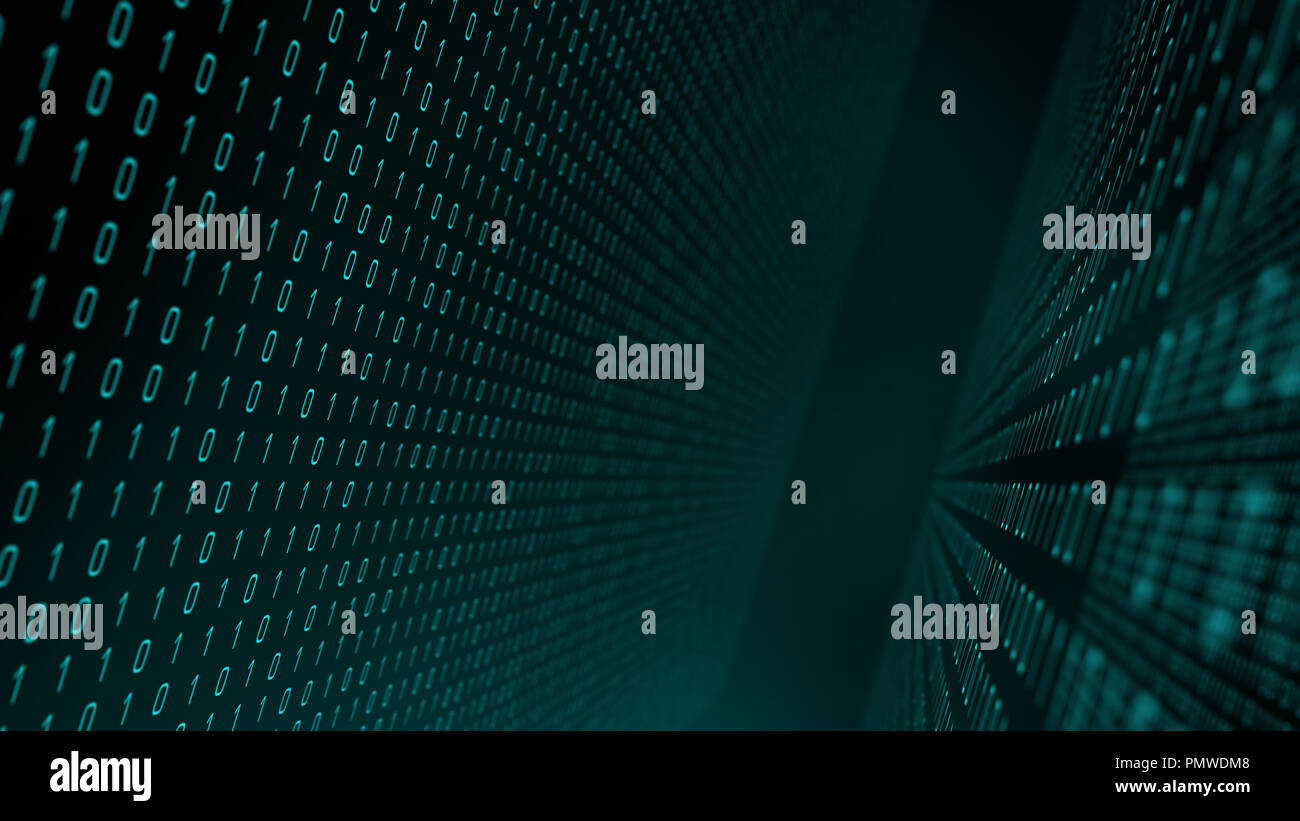 Machine learning artificial intelligence computer digital data Stock ...