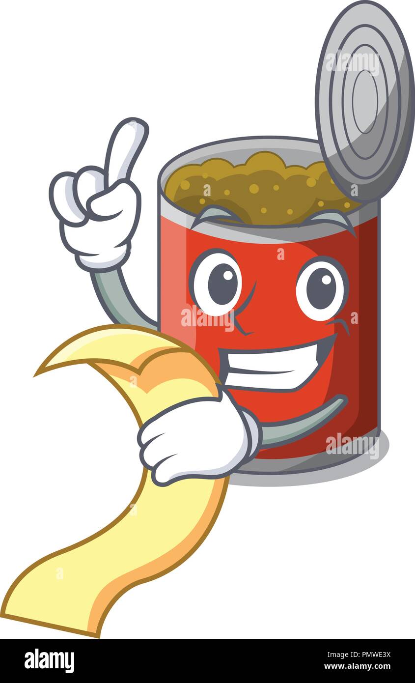 Cartoon Open Tin Can Cut Out Stock Images & Pictures - Alamy