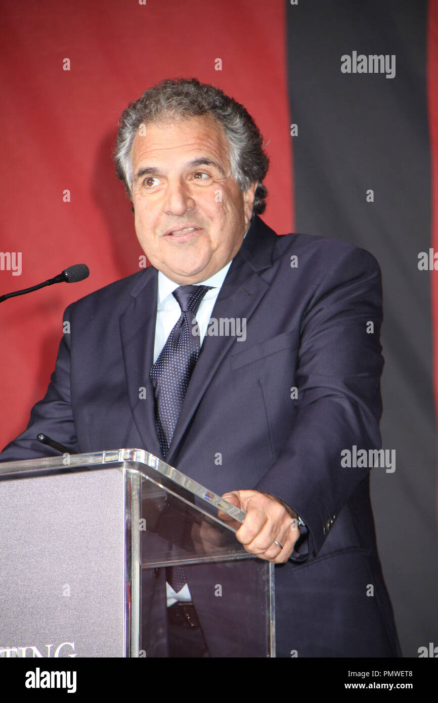James Gianopulos, Chairman of FOX studios 01/31/2013 "Die Hard" Mural ...