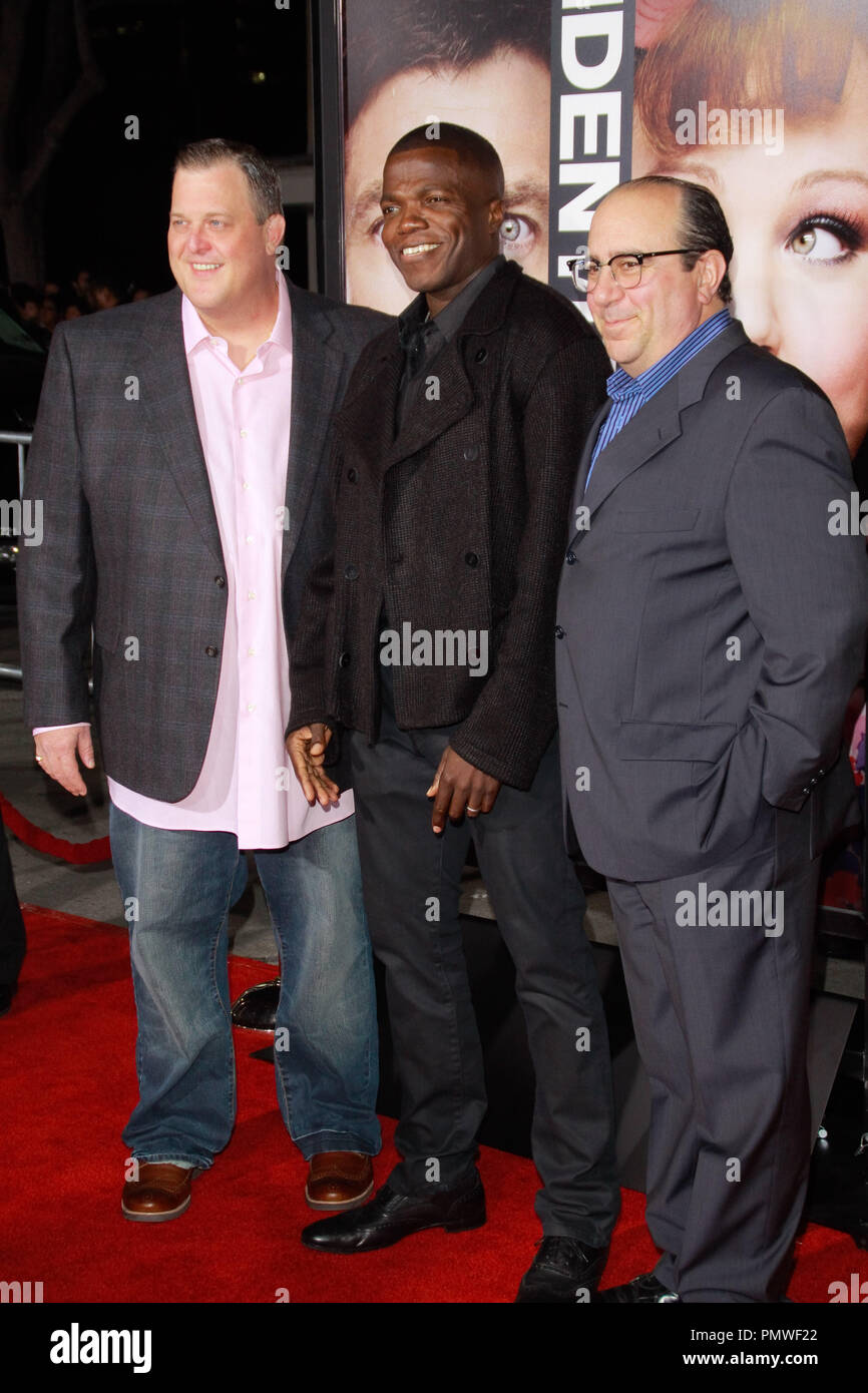 Billy Gardell, Reno Wilson and Louis Mustillo at the Premiere of ...