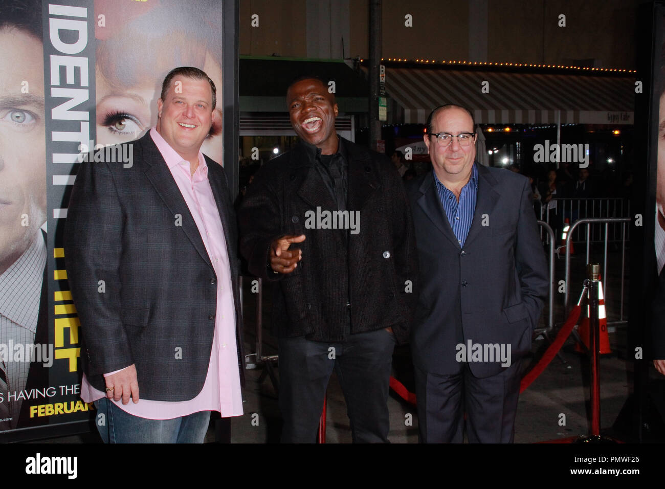 Billy Gardell, Reno Wilson and Louis Mustillo at the Premiere of ...