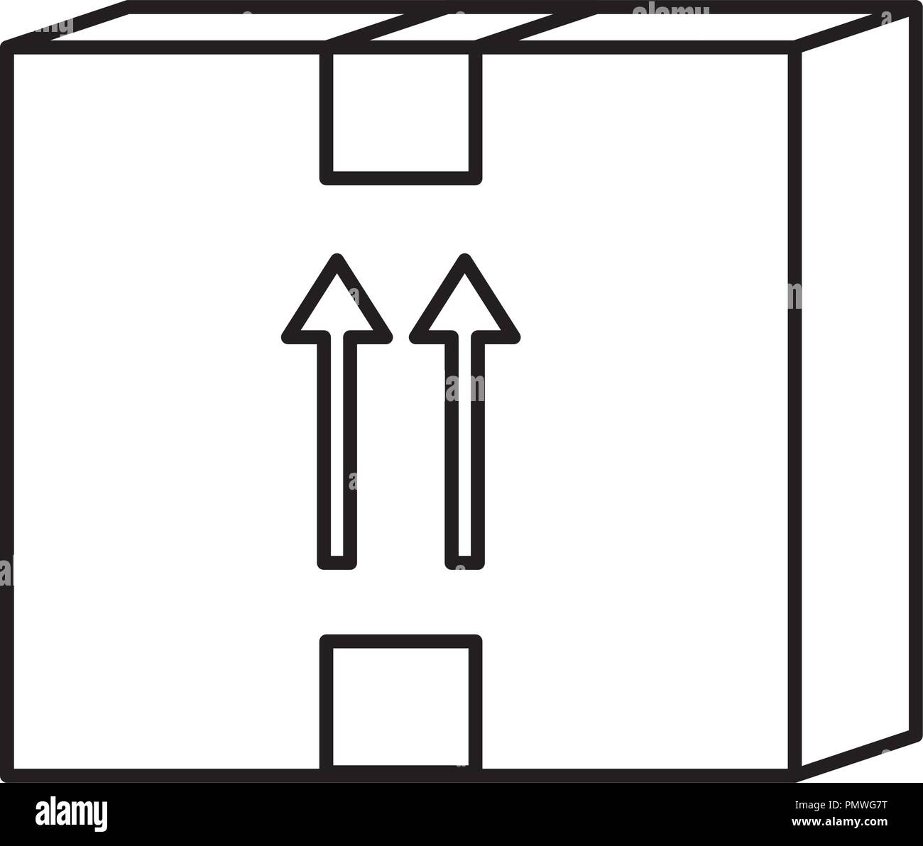 packing box carton icon Stock Vector Image & Art - Alamy