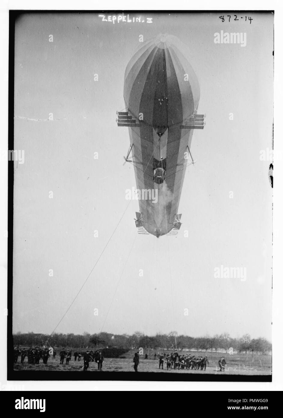 Blimp, Zeppelin No. 3, in flight Stock Photo - Alamy