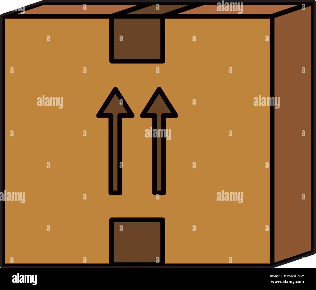 packing box carton icon Stock Vector Image & Art - Alamy