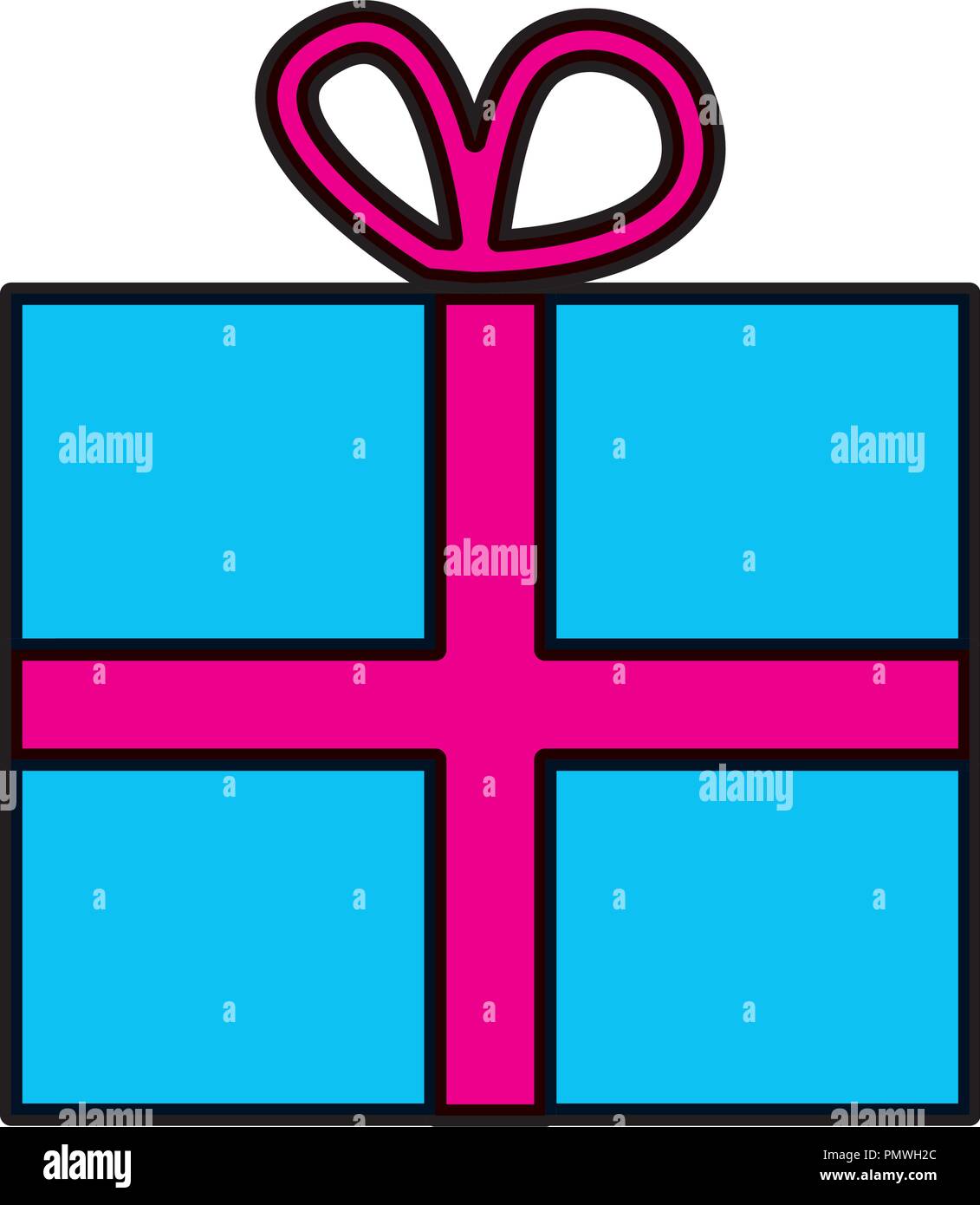 gift box present icon Stock Vector Image & Art - Alamy