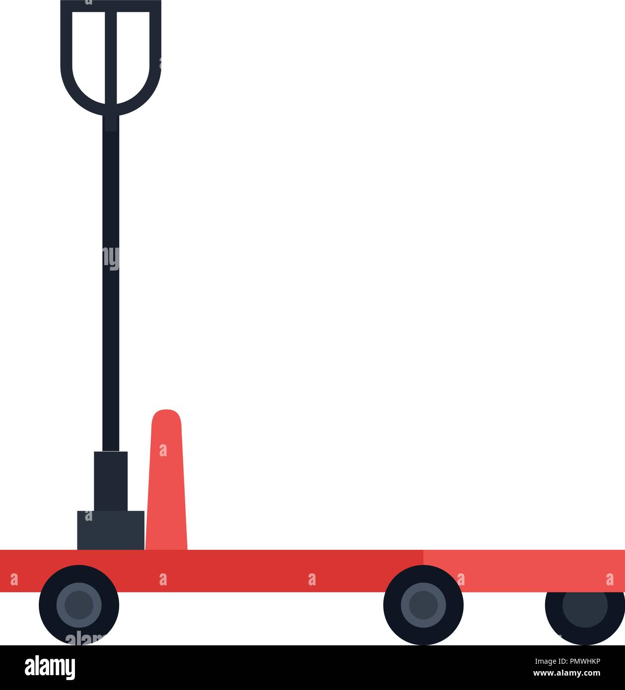 Cardboard with wheels Stock Vector Images - Alamy