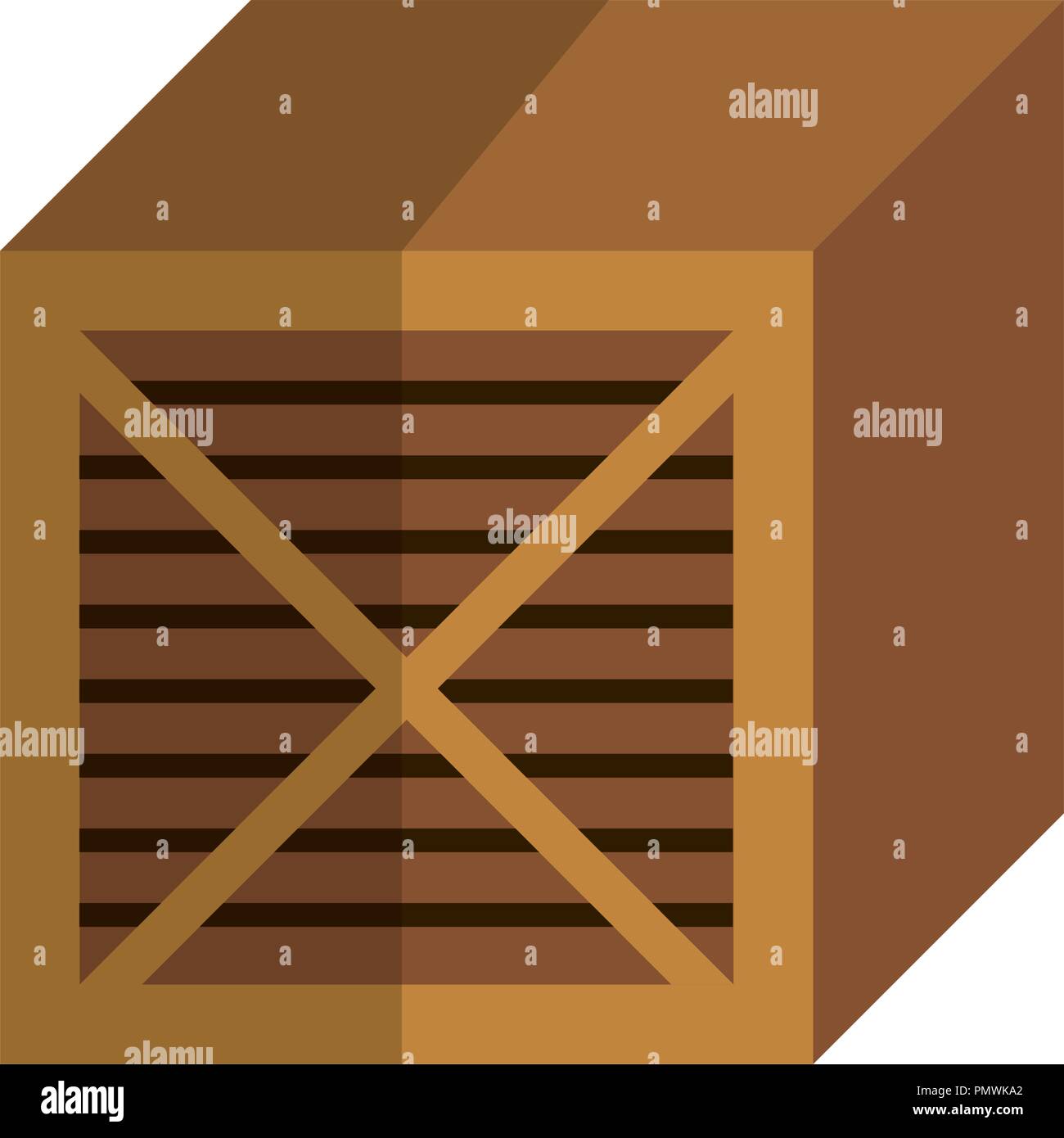 packing box wood icon Stock Vector Image & Art - Alamy