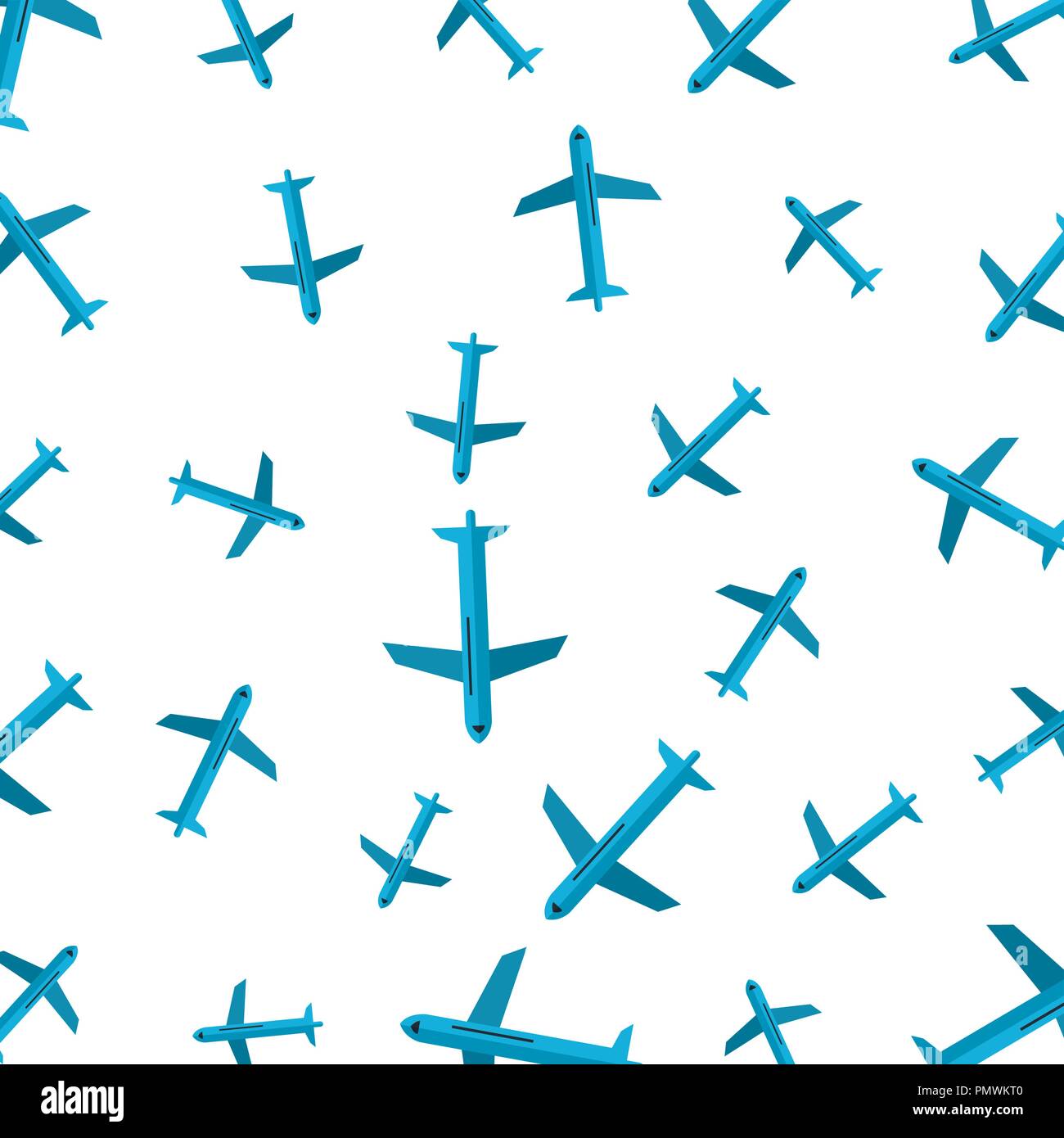 airplanes flying pattern background Stock Vector Image & Art - Alamy