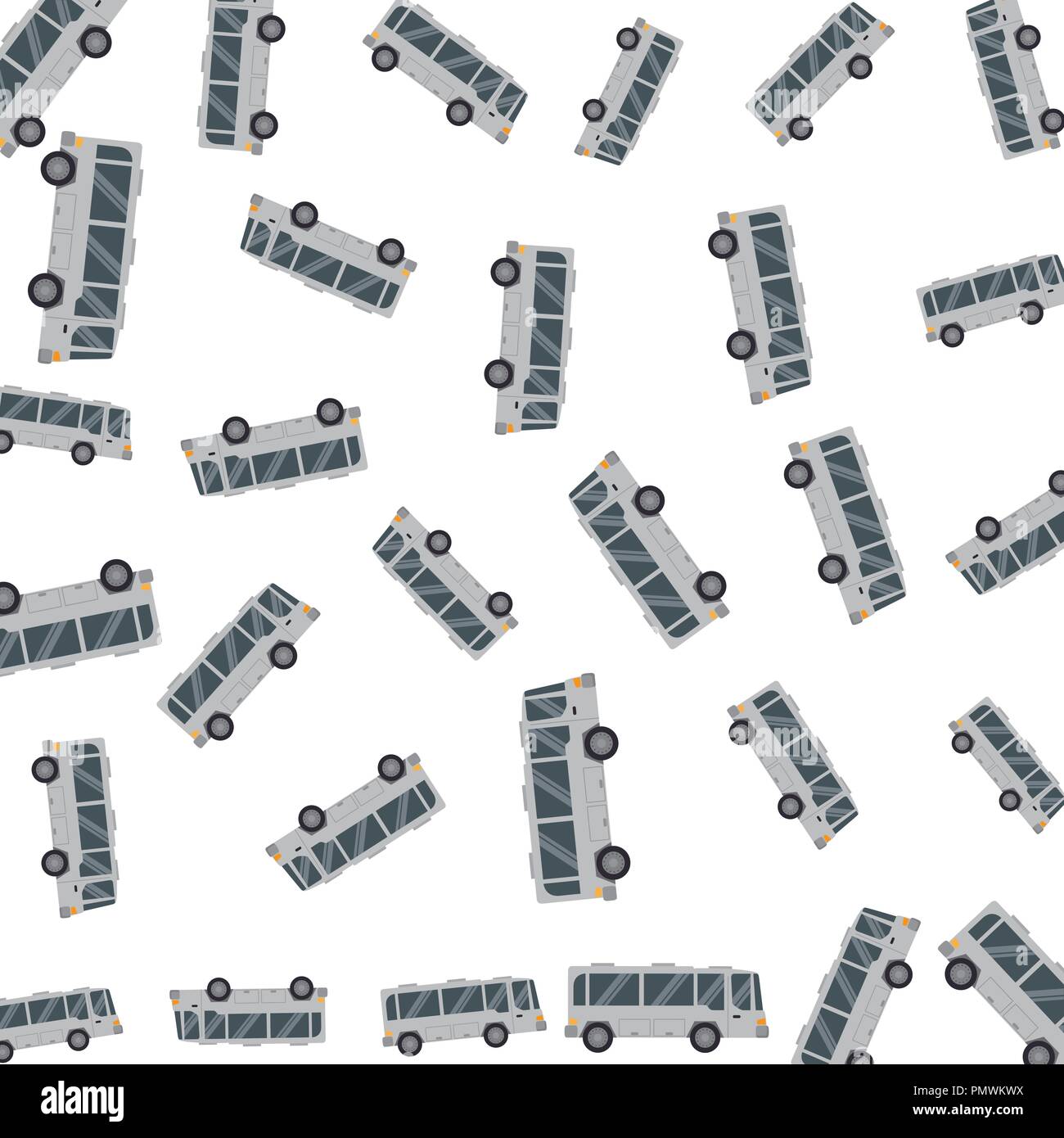 bus vehicles pattern background Stock Vector Image & Art - Alamy