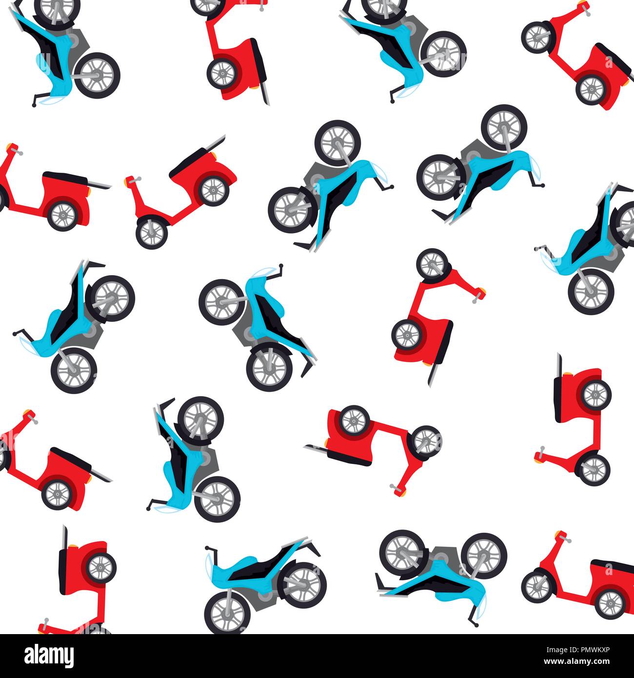 motorcycles sport pattern background Stock Vector Image & Art - Alamy