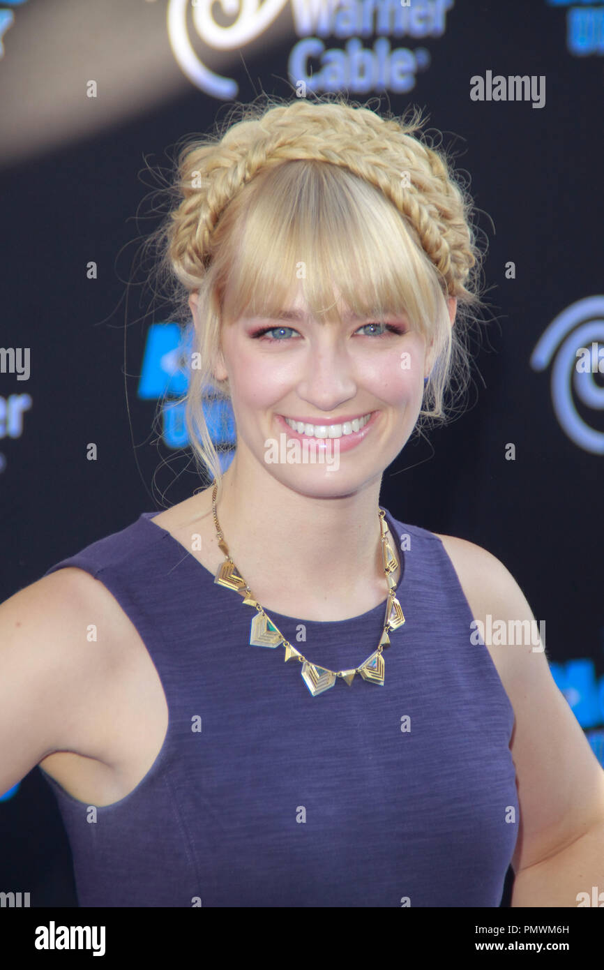 Beth Behrs at the World Premiere of Disney-Pixar's "Monsters University ...