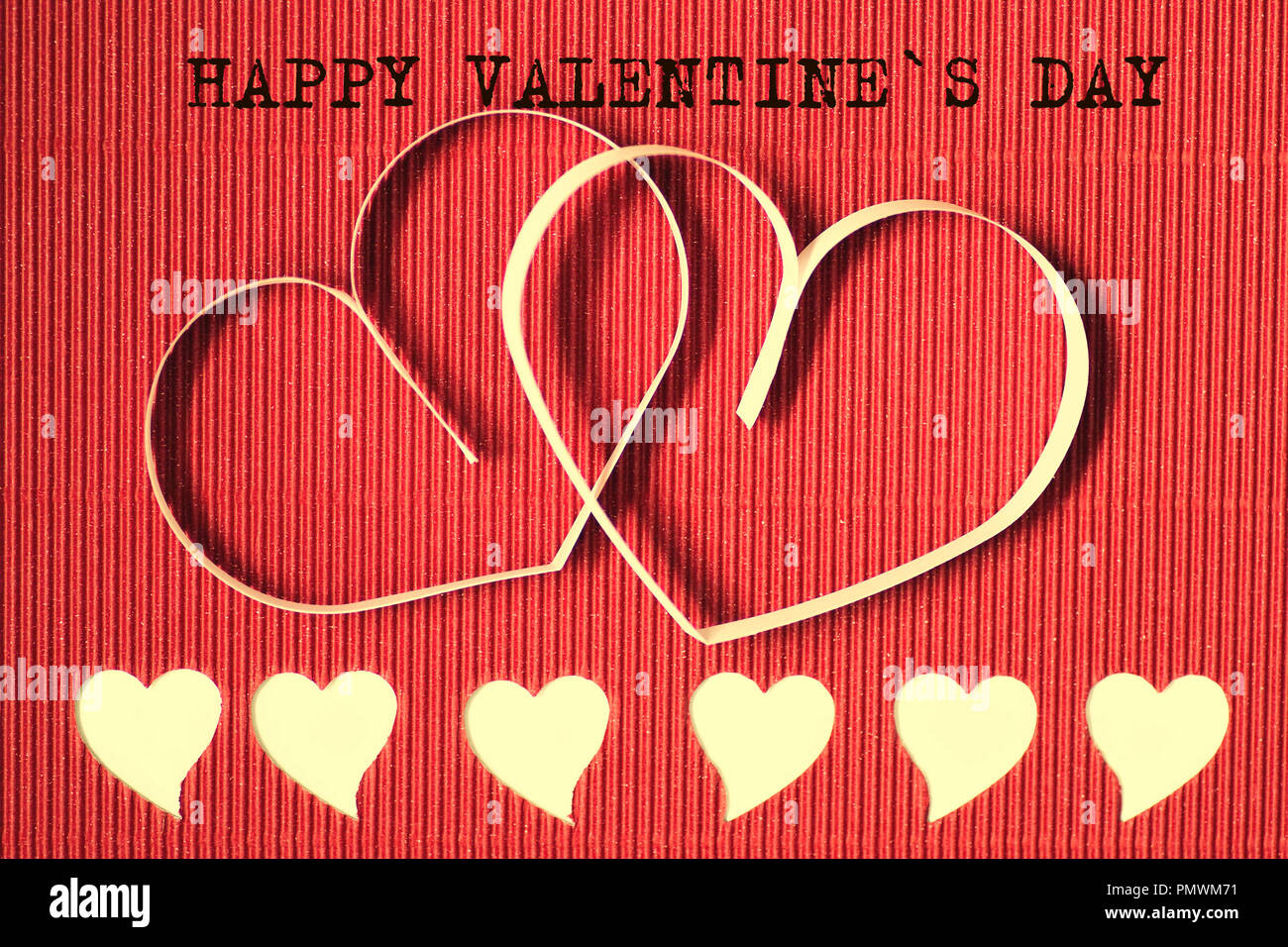 Heart Shape Text Happy Stock Photo Alamy