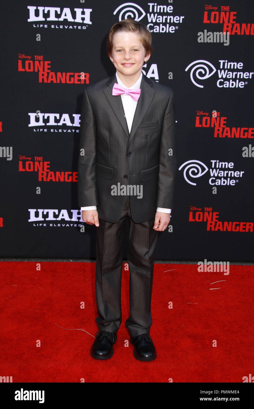 Bryant Prince 06/22/2013 "The Lone Ranger" Premiere held at Disneyland ...