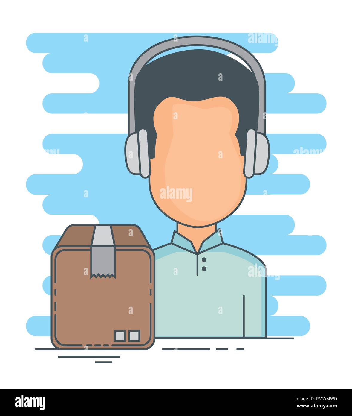 Cargo agent Stock Vector Images - Alamy