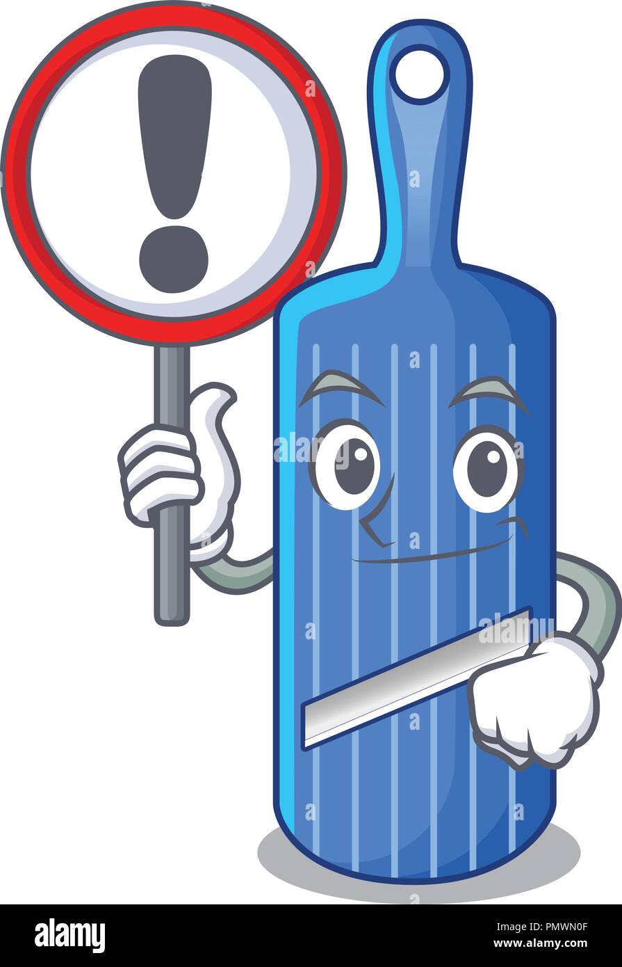 With sign cut food on mandolin slicer cartoon Stock Vector Image & Art ...