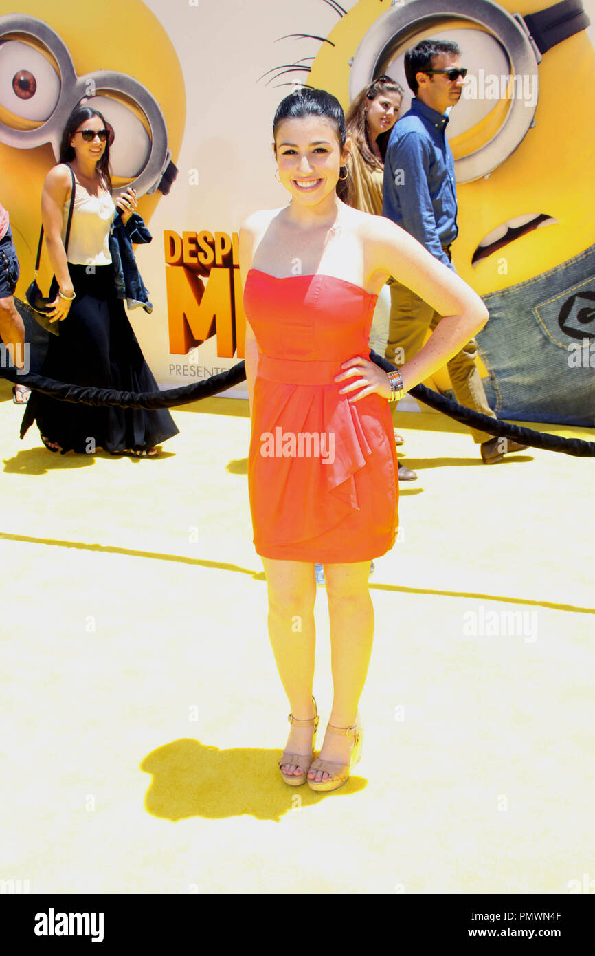 Dana Gaier at the World Premiere of Universal Pictures' "Despicable Me ...