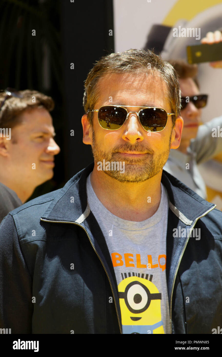 Steve Carell at the World Premiere of Universal Pictures' "Despicable ...