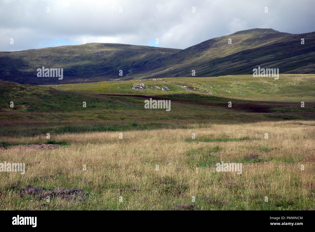 The Scottish Mountain Corbett Meall na h-Aisre from near Garva Bridge ...