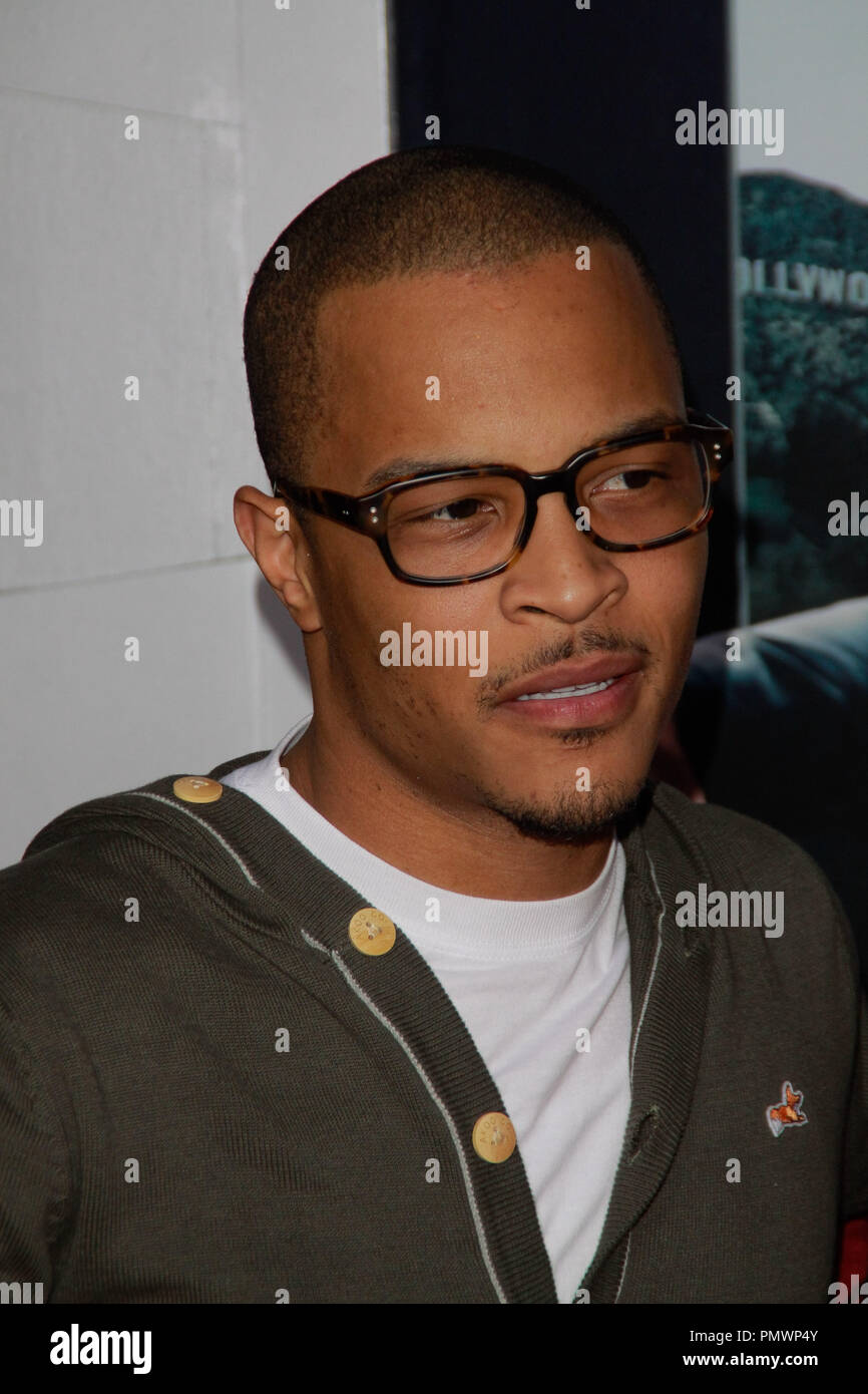 T.I. at the Premiere of Warner Bros. Pictures' "Gangster Squad ...