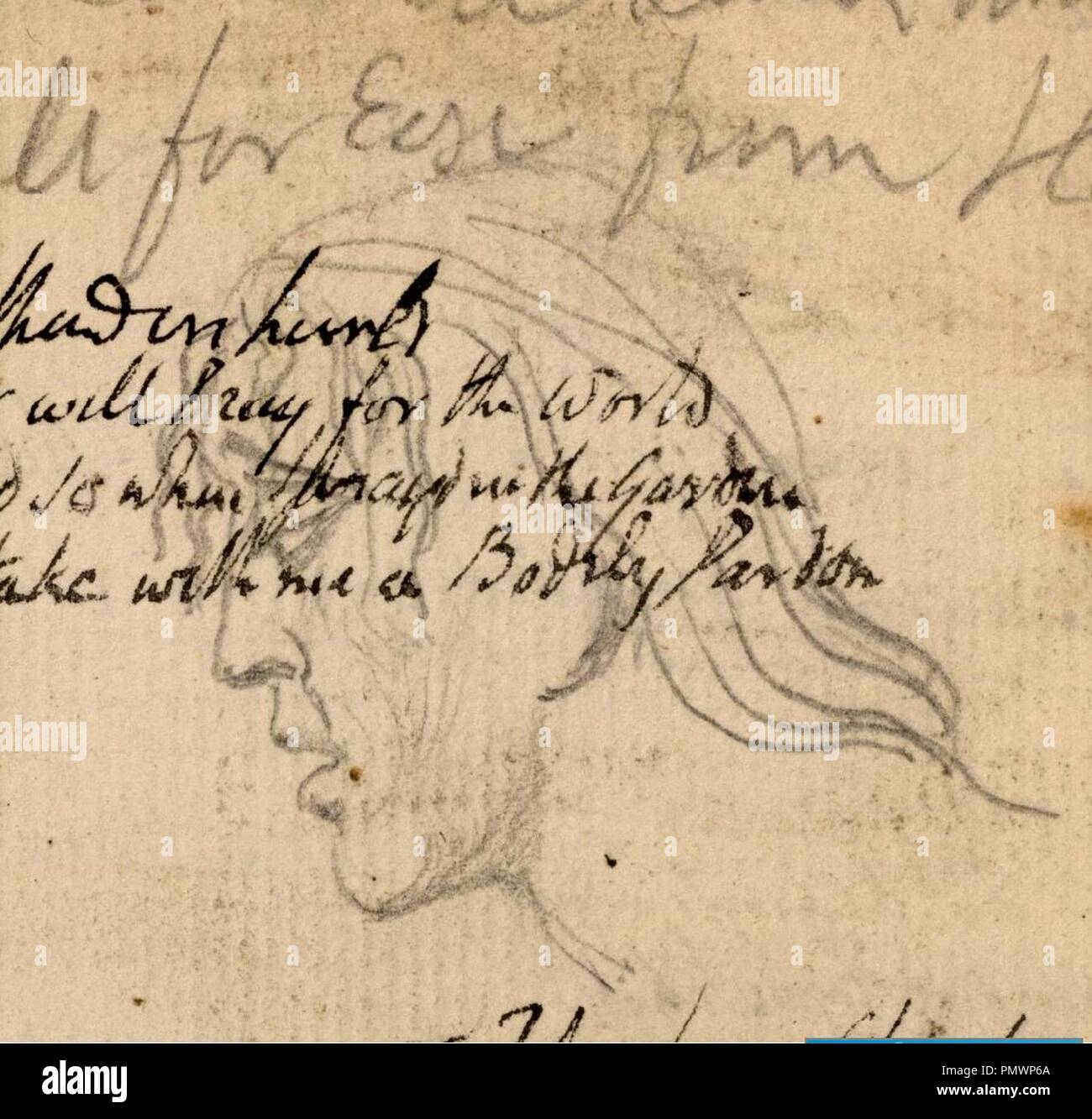 Manuscript profile hi-res stock photography and images - Alamy