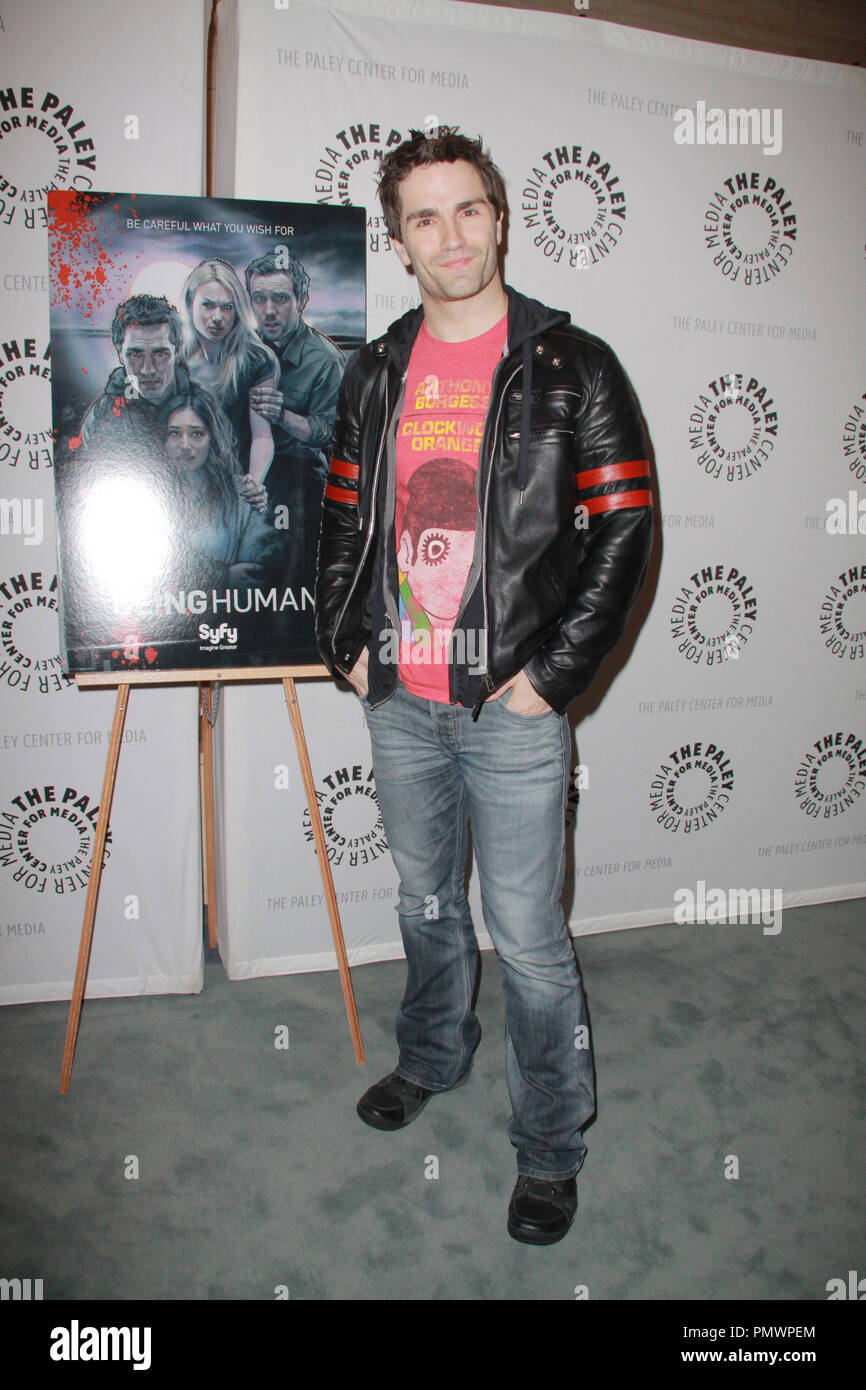 Sam Witwer 01/08/2013 The Paley Center For Media Presents An Evening ...