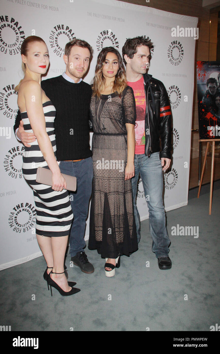 Kristen Hager, Sam Huntington, Meaghan Rath, Sam Witwer 01/08/2013 The ...
