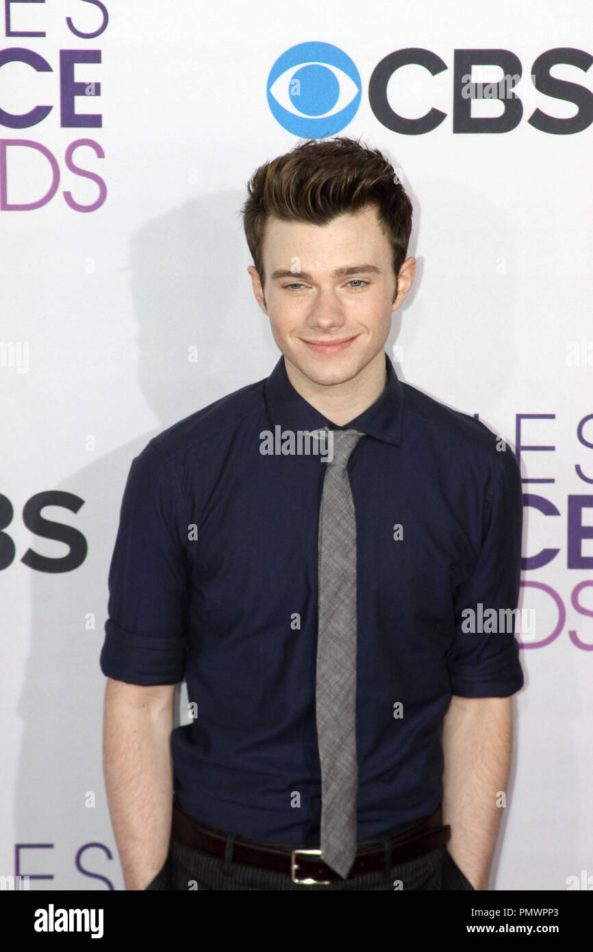 Chris colfer a red carpet event hi-res stock photography and images - Alamy