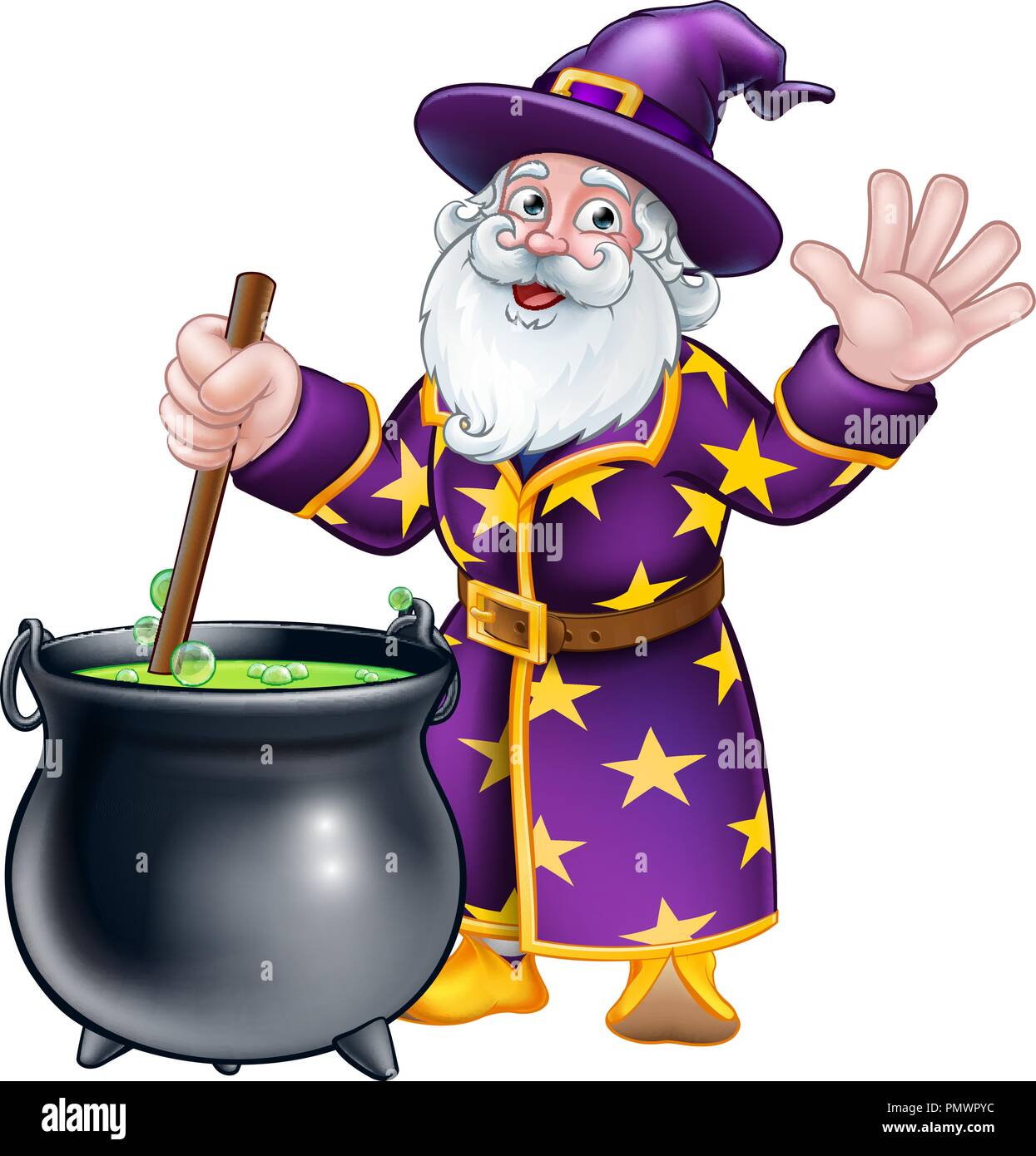 Cartoon cauldron hi-res stock photography and images - Alamy