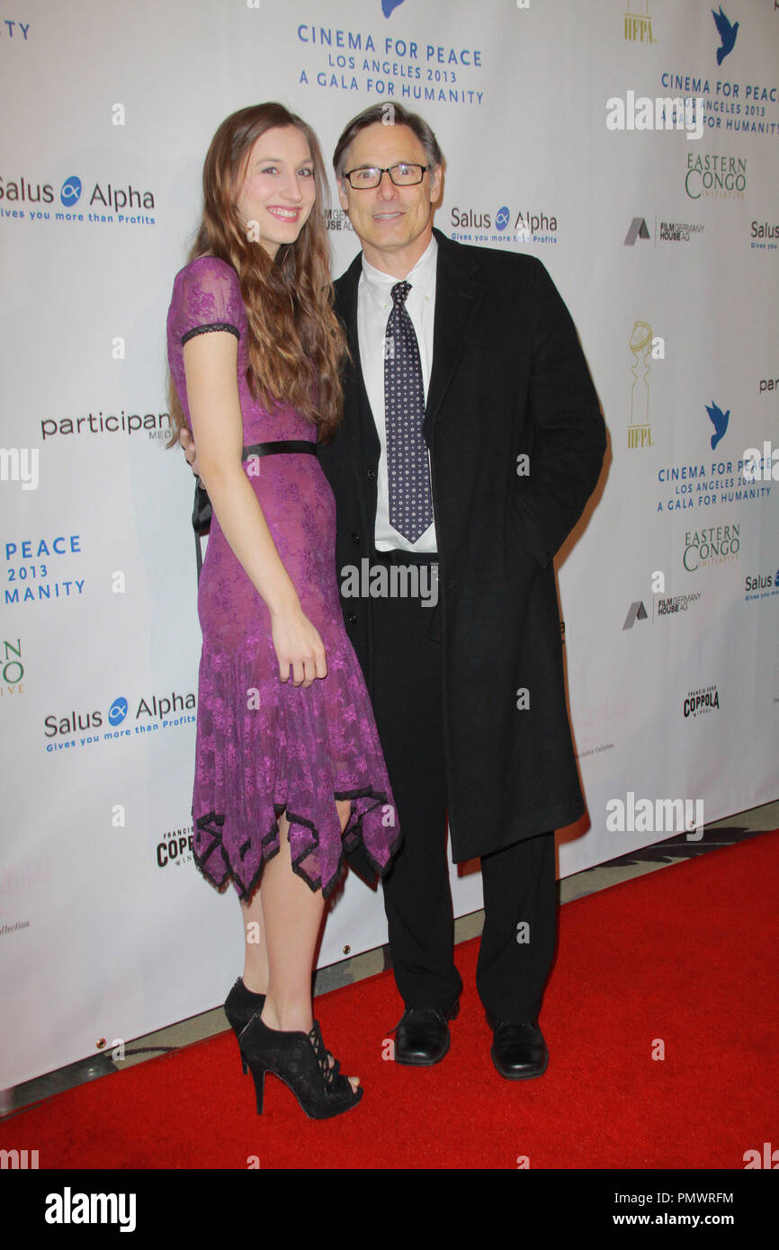 Elizabeth Guest, Nicholas Guest 01/11/2013 Cinema For Peace Foundation ...