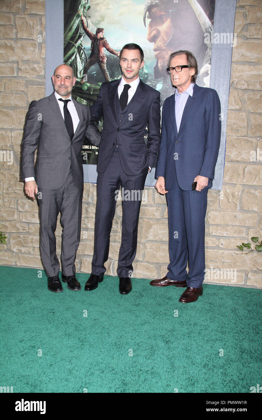 Stanley Tucci, Nicholas Hoult, Bill Nighy 02/26/2013 "Jack The Giant ...