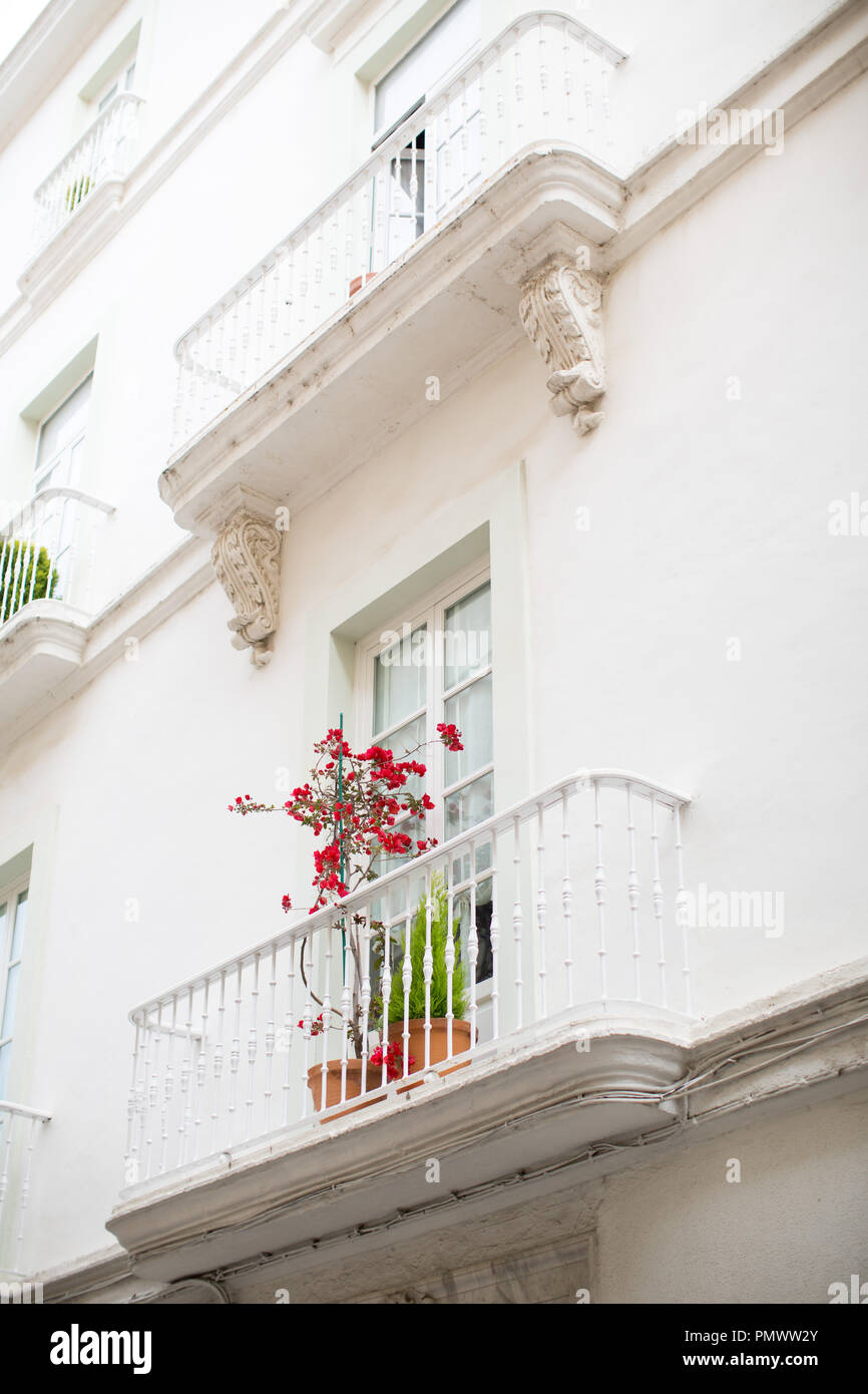Balcony Traditional Spain Stock Photos & Balcony Traditional Spain ...