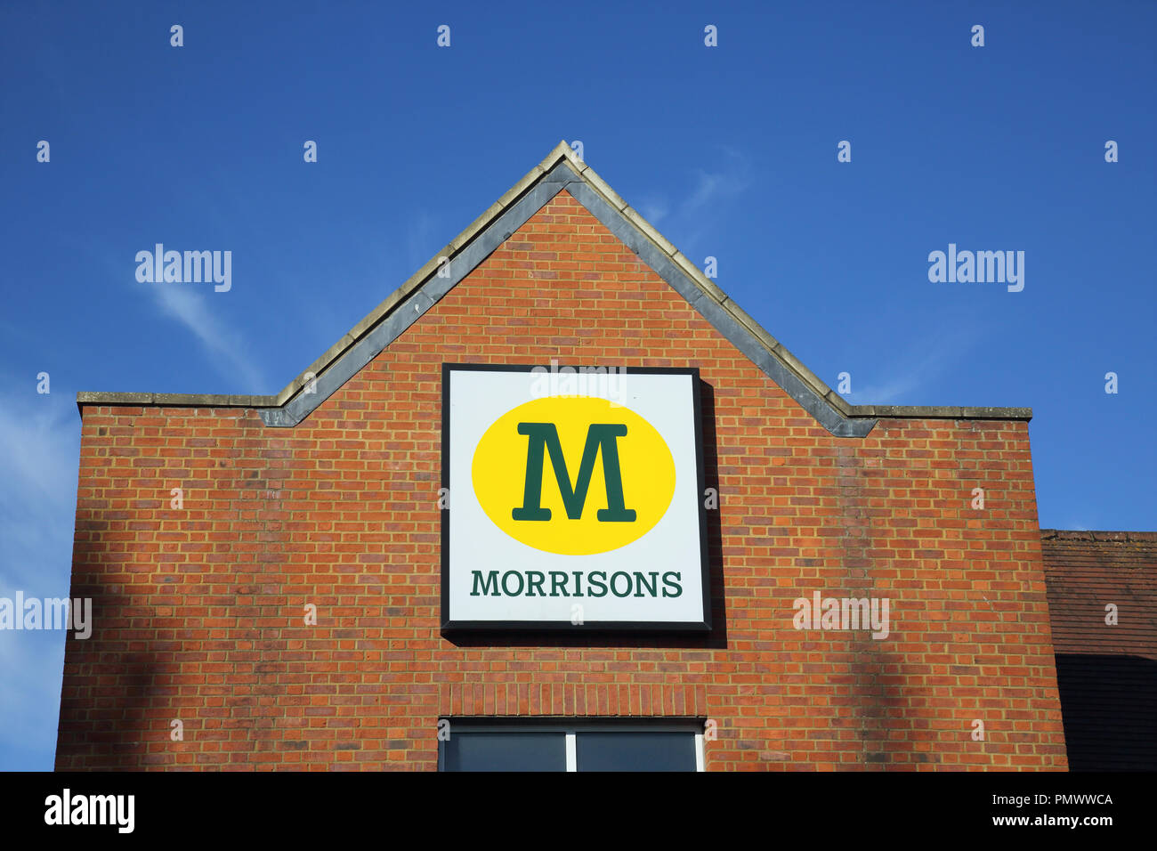 morrisons store in crowborough in east sussex Stock Photo - Alamy