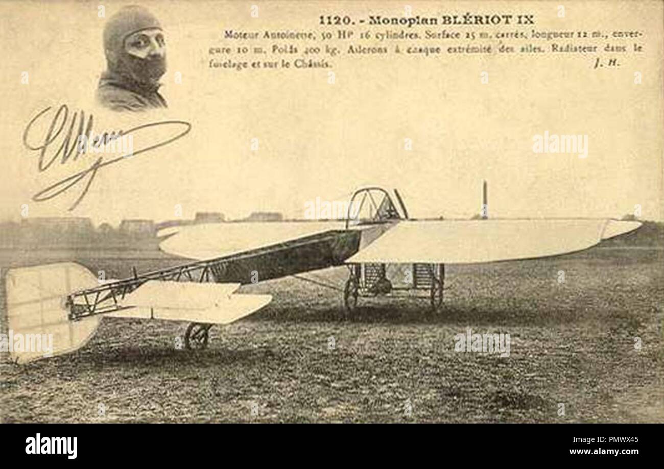 The bleriot ix hi-res stock photography and images - Alamy