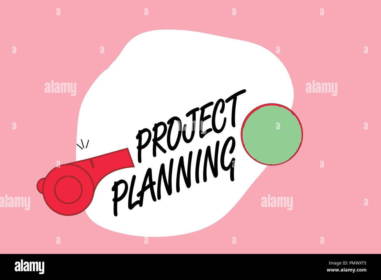 Word writing text Project Planning. Business concept for schedules such ...