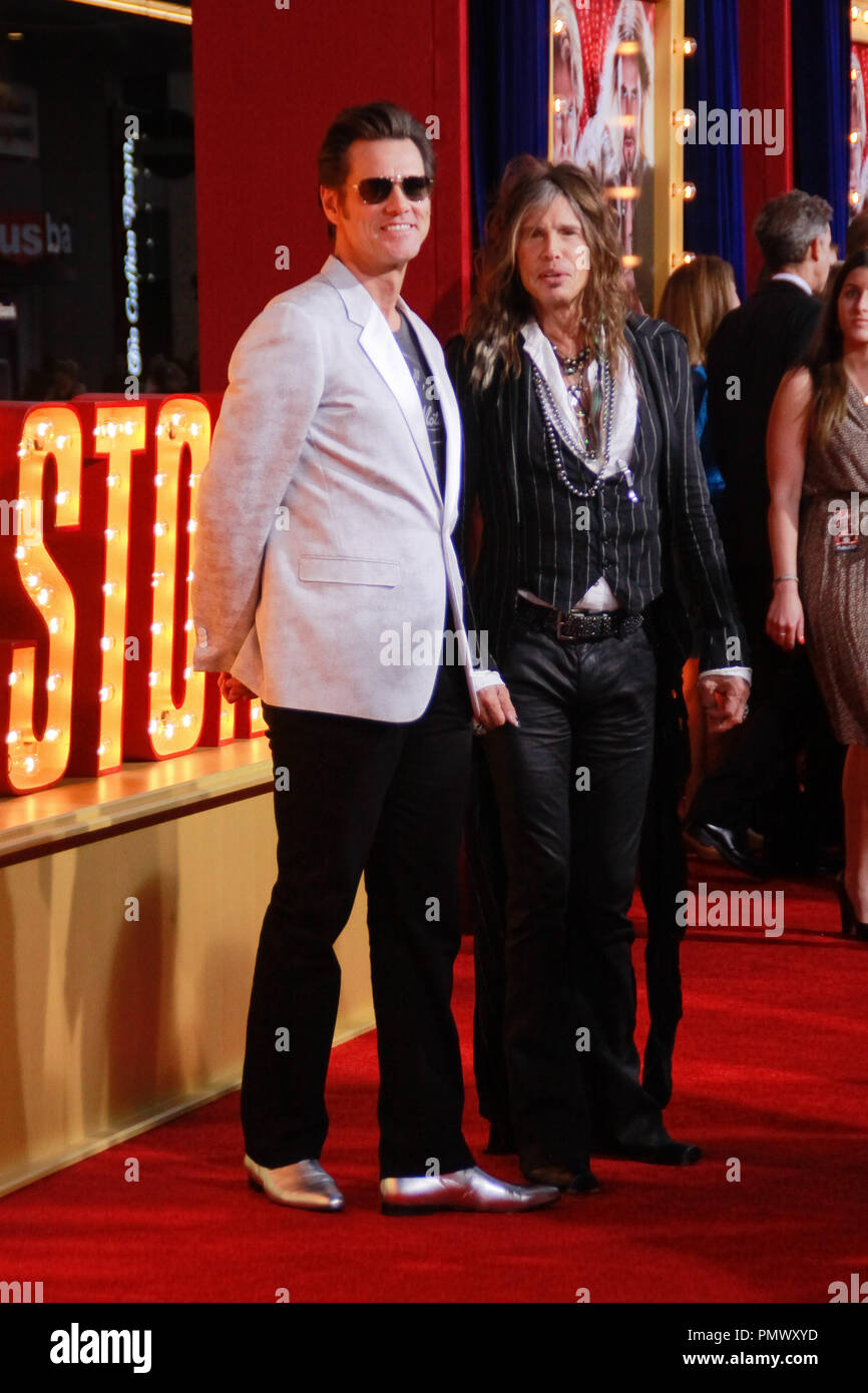 Steven tyler and jim carrey hi-res stock photography and images - Alamy