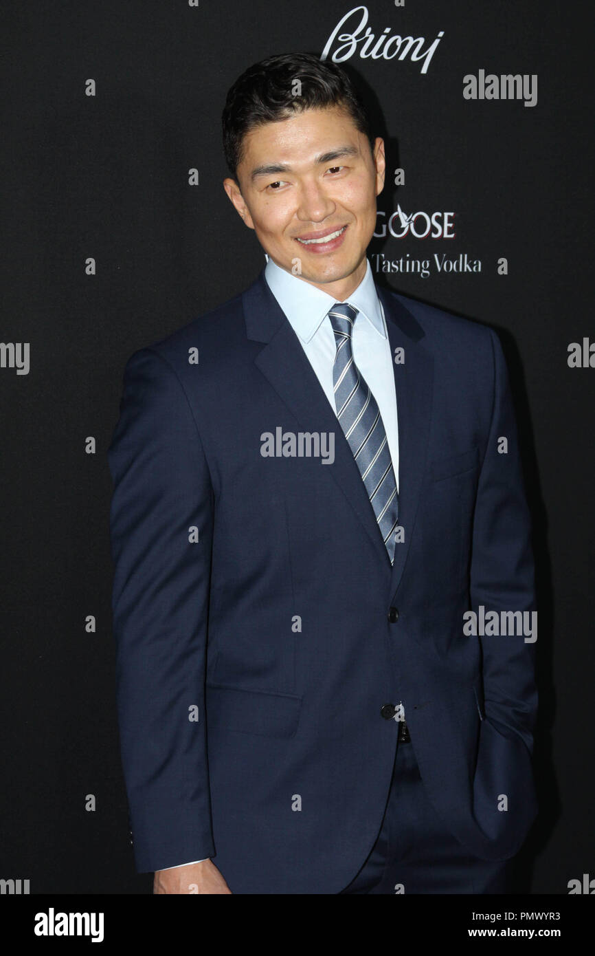 Rick Yune at the Los Angeles premiere of Film District's "Olympus Has ...