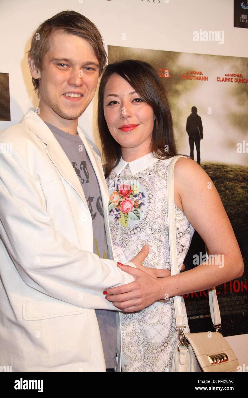 J. Michael Trautman, Alyssa Lobit 03/19/2013 “A Resurrection” Premiere ...