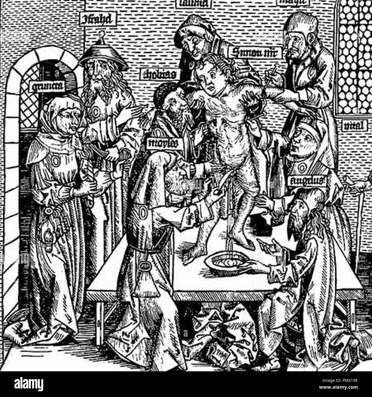 Blood Libel Schedel judenfeindlichkeit Weltchronik 1493 Stock Photo - Alamy