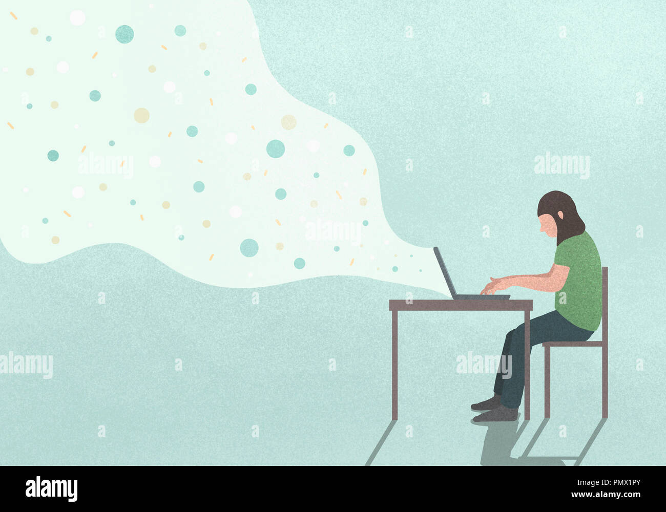 Streaming data background hi-res stock photography and images - Alamy