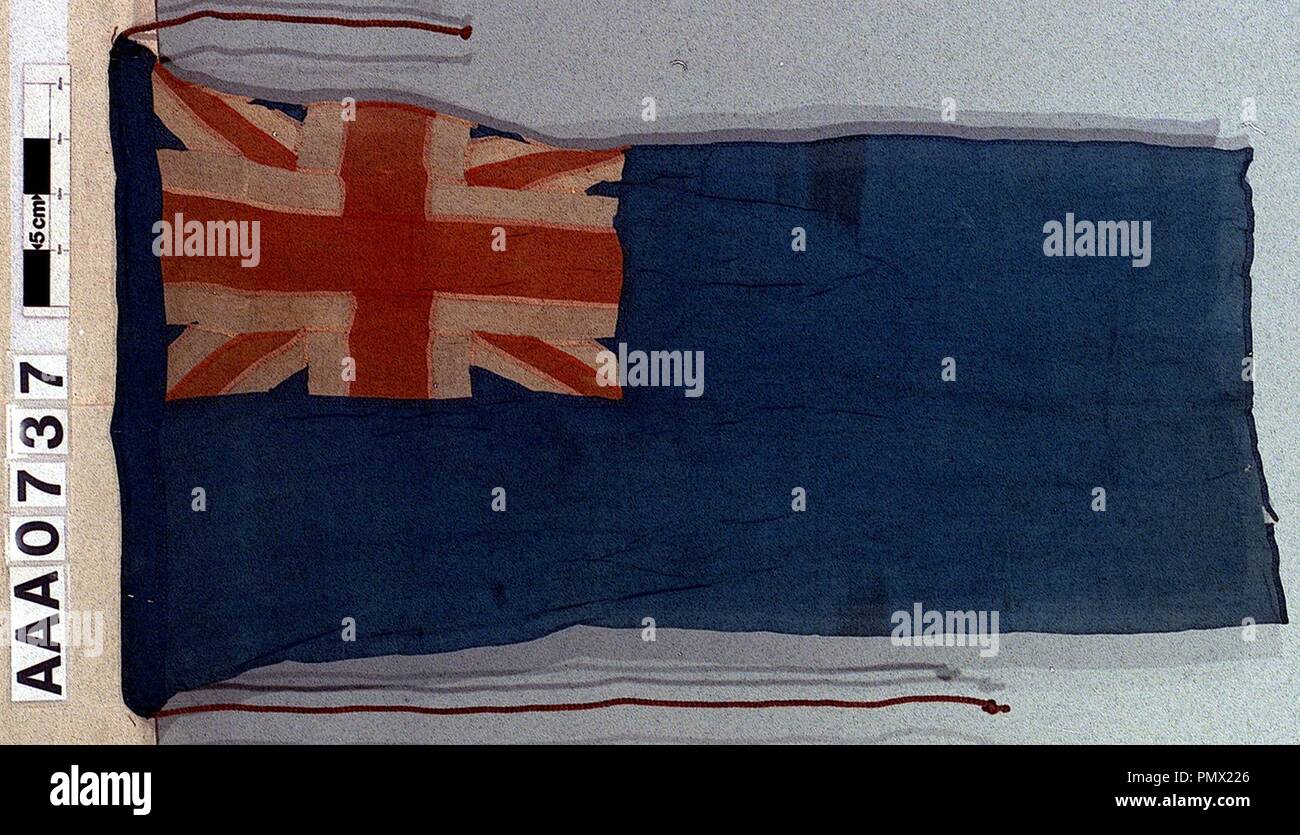 Blue Ensign (before 1864 Stock Photo - Alamy