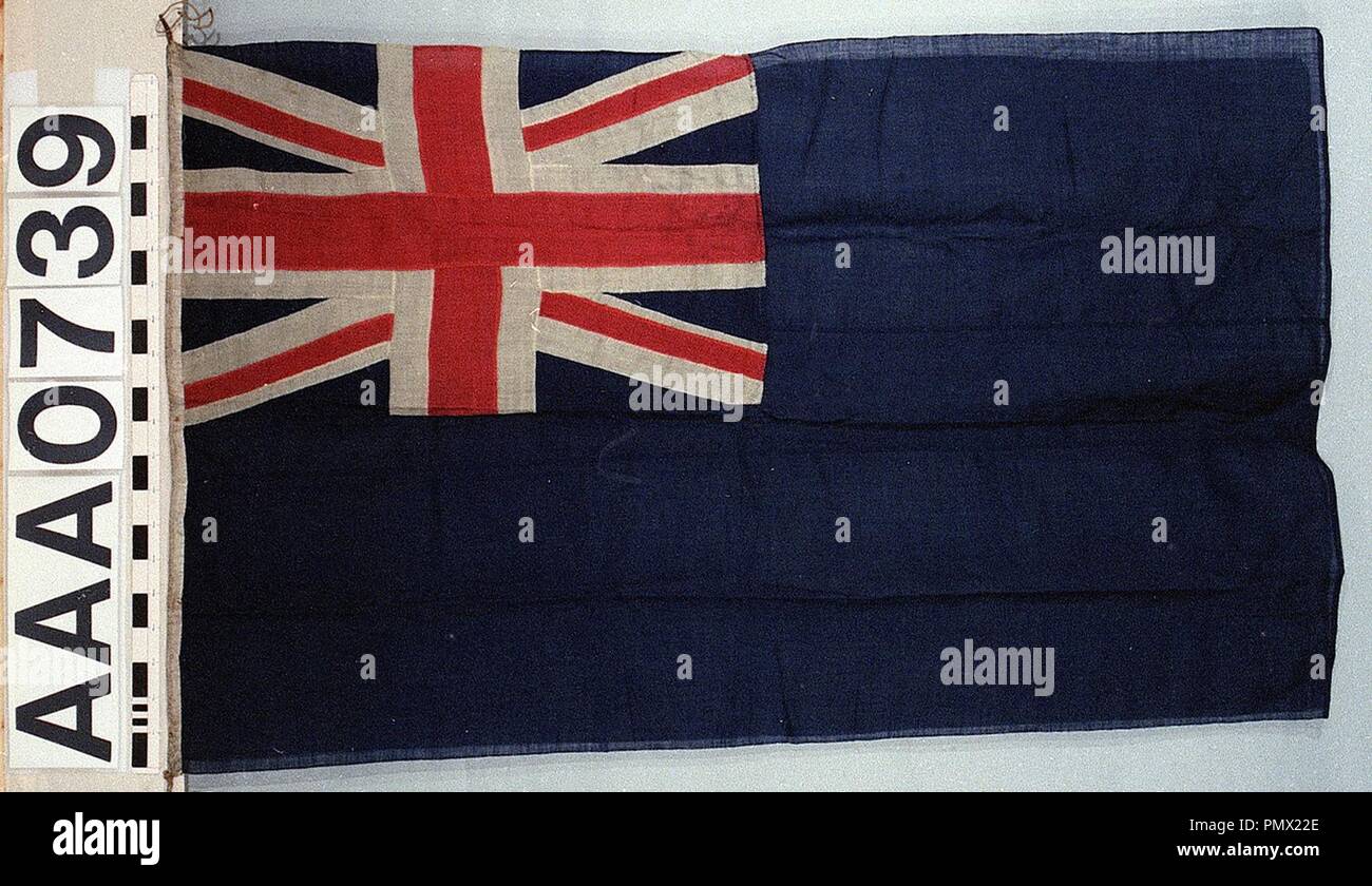 Blue Ensign (before 1864 Stock Photo - Alamy