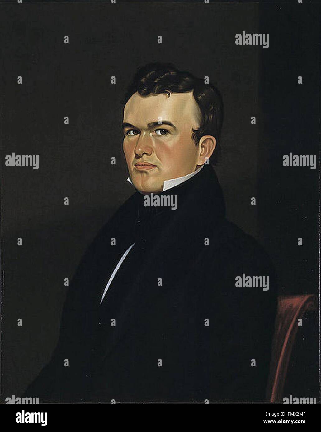 George Caleb Bingham - Self-Portrait of the ArtistFXD Stock Photo - Alamy