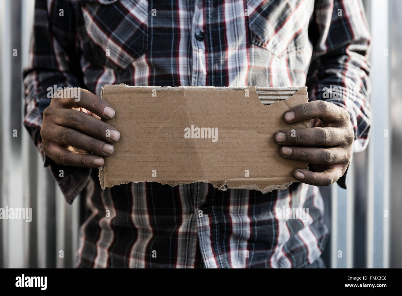 Homeless People With Cardboard Signs