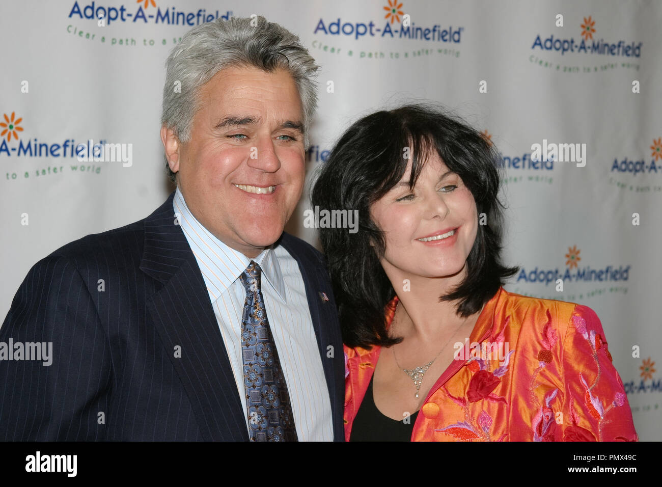 Jay Leno and Mavis Nicholson 10/15/04 4th Annual Adopt-A Minefield Gala ...