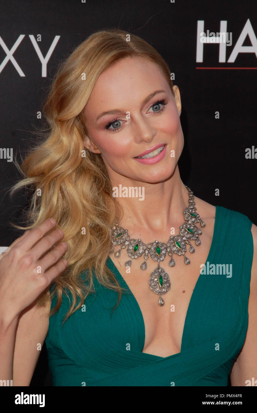 Heather graham premiere hi-res stock photography and images - Alamy