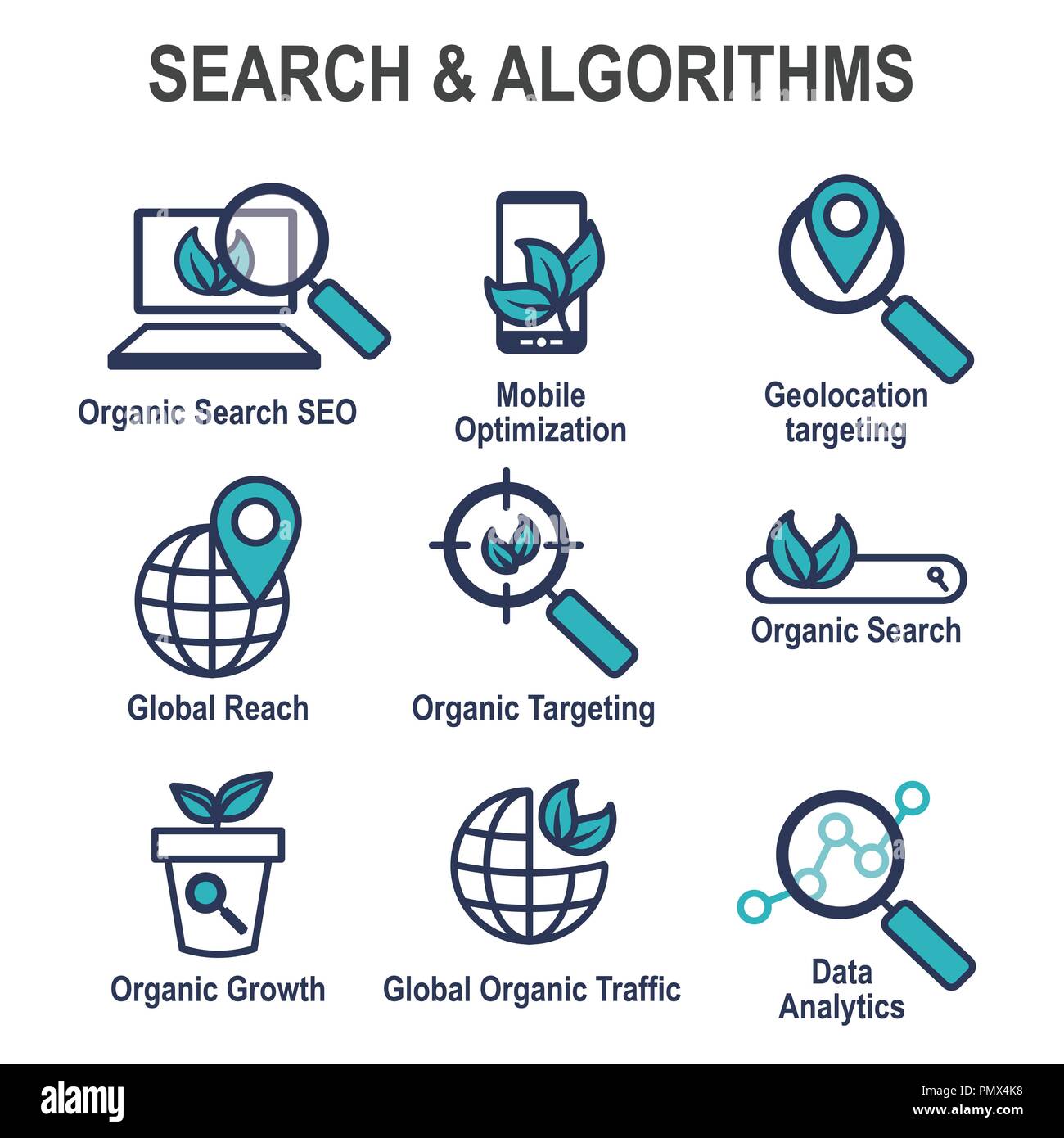 Organic Traffic Icon