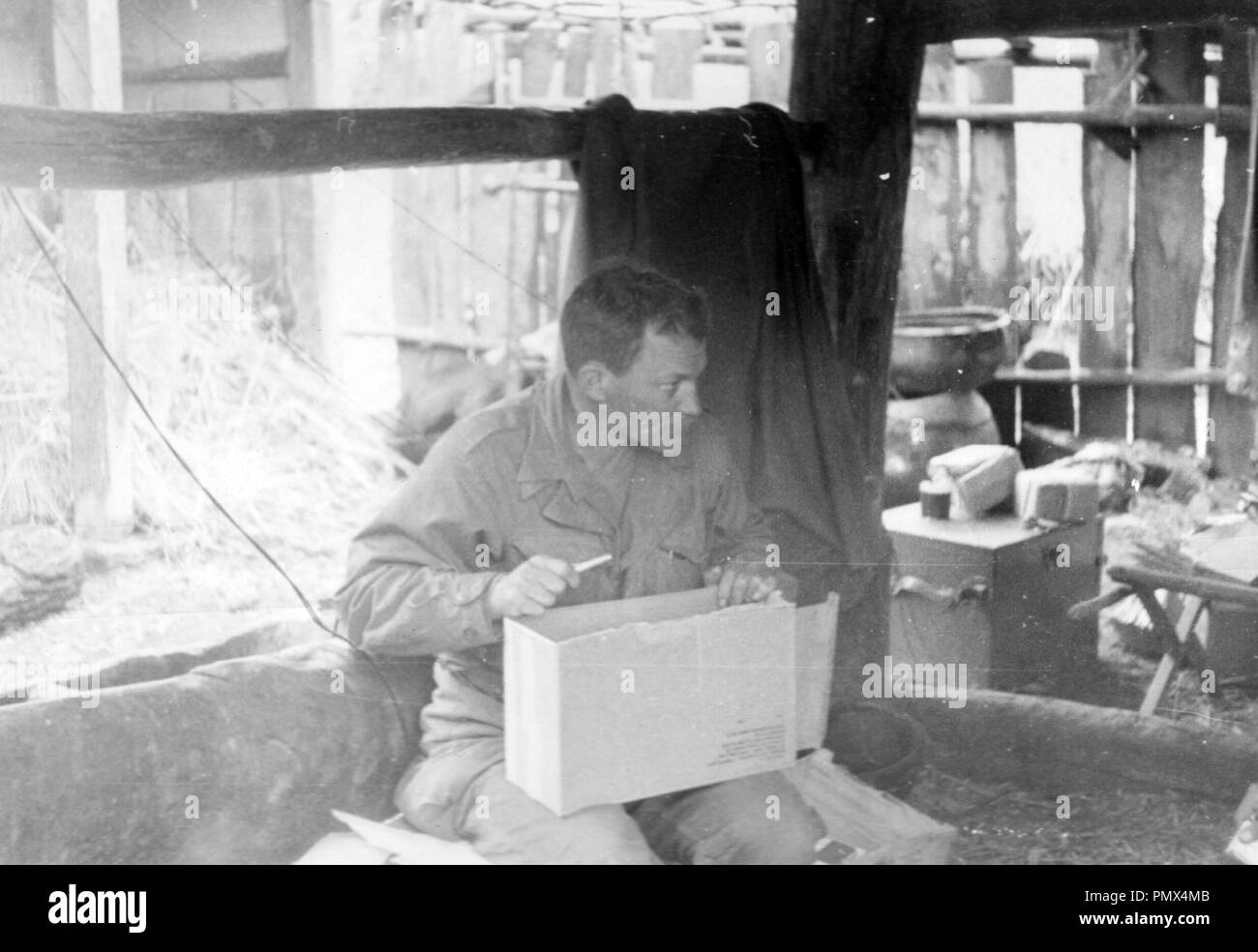 Korean War 1951 US Infantry Stock Photo - Alamy