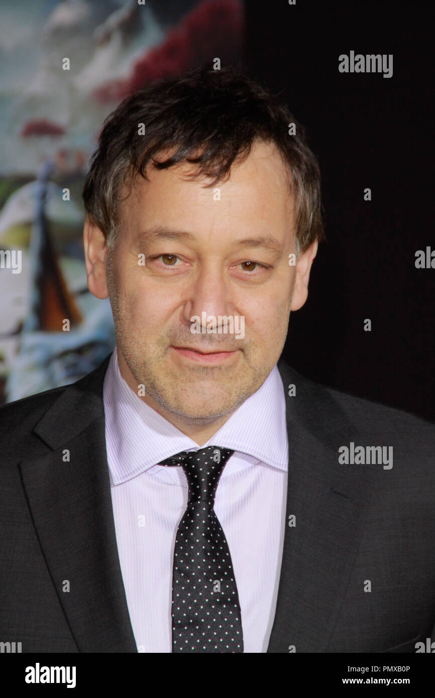 Director Sam Raimi at the World Premiere of Disney's "Oz The Great and ...